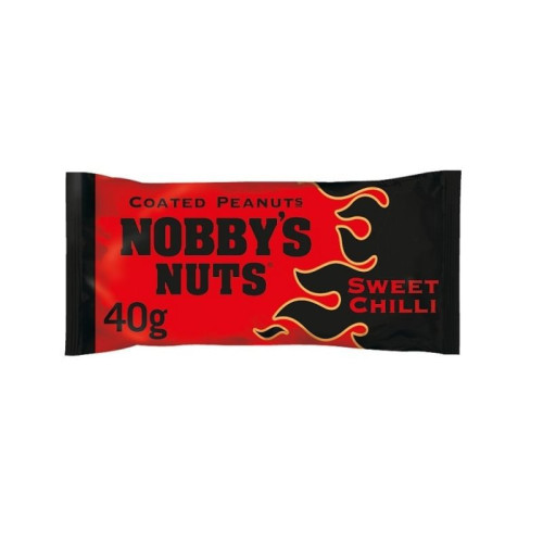 Nobby's Nuts Sweet Chilli Coated 40g (Box of 20) | Duckworth