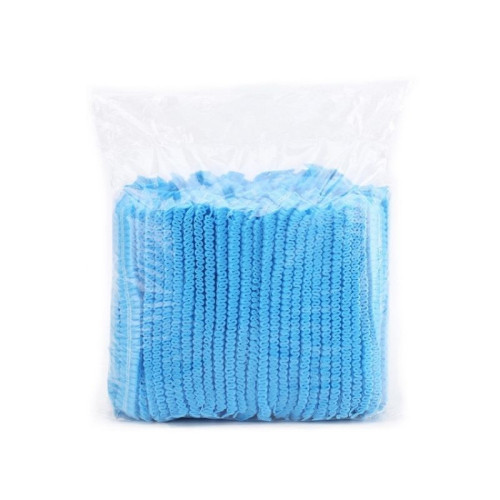 Blue Mesh, Metal Free, Extra Close Hair Net - Pack of 100