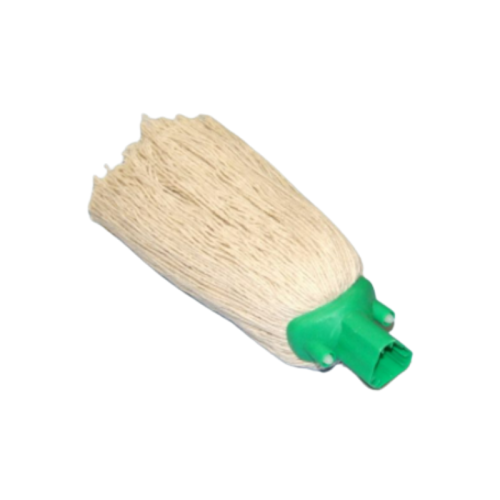 Green Size 14 Twine Delta Socket Mop Head | Duckworth