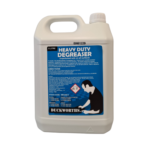 Duckworth Heavy Duty Degreaser Unperfumed 5 Litre
