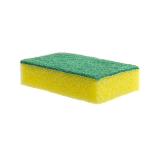Sponge Backed Scouring Pads - Pack of 10