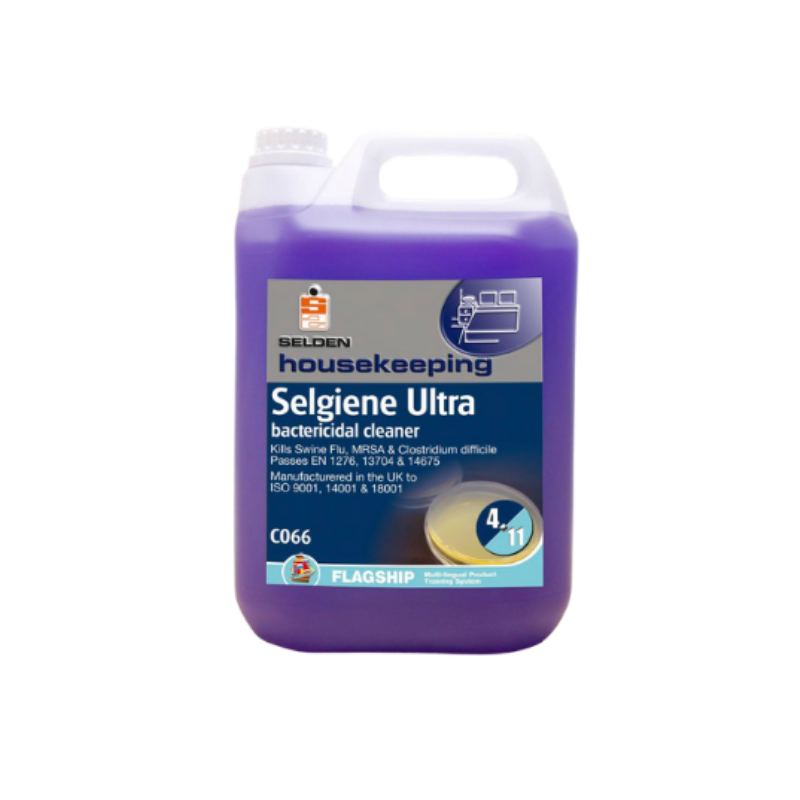 Selgiene Ultra Virucidal Cleaner 5 Litre EN 14476 | Duckworth