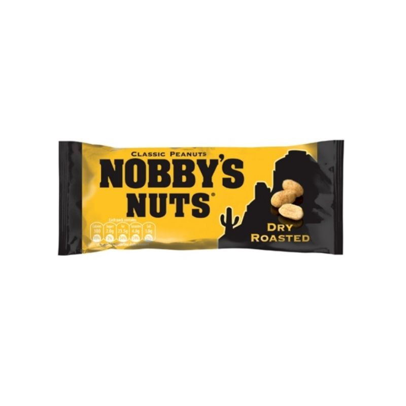 Nobby's Dry Roasted Peanuts 50G (Box of 24) | Duckworth