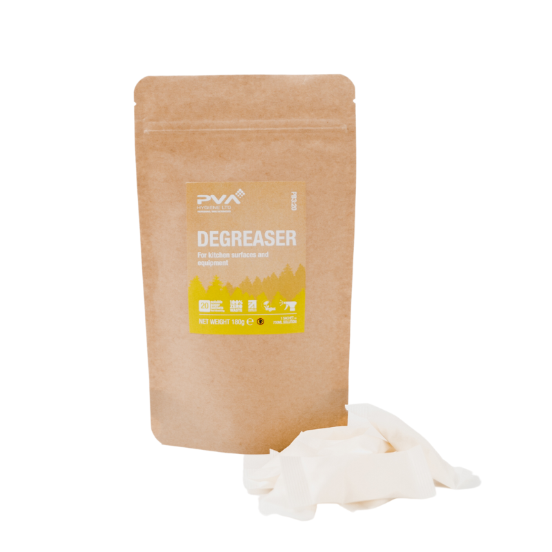 Eco Degreaser Paper Souble Sachets (Pack of 20) | Duckworth