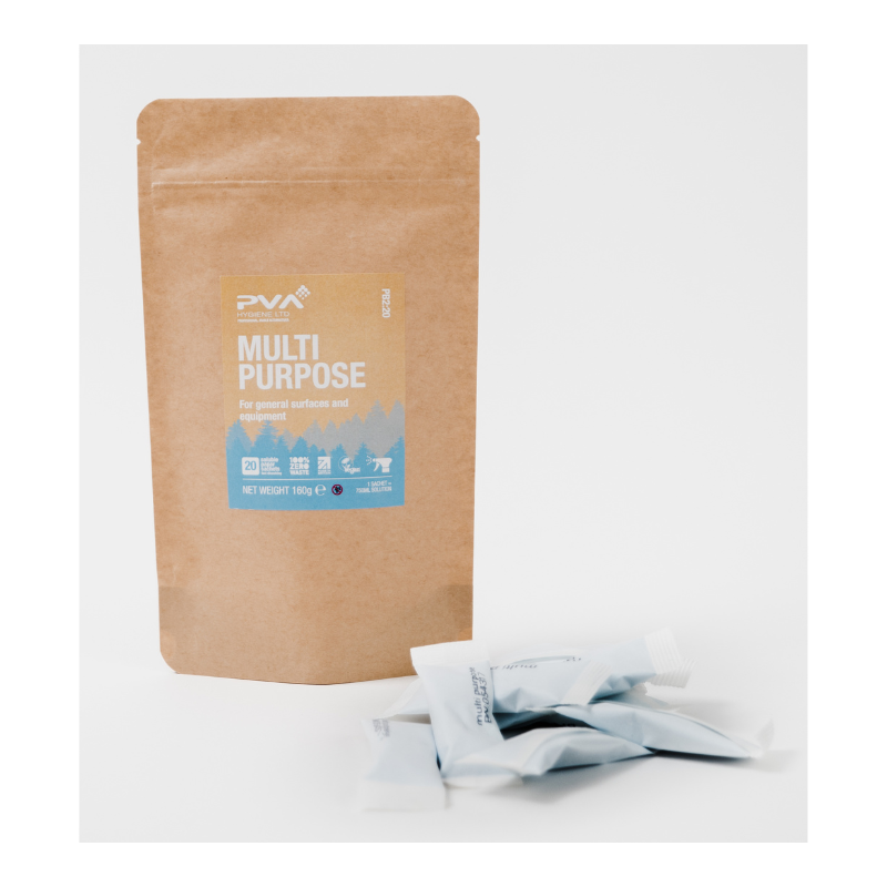 Eco Multi Purpose Paper Soluble Sachets 750ml (Pack of 20) | Duckworth