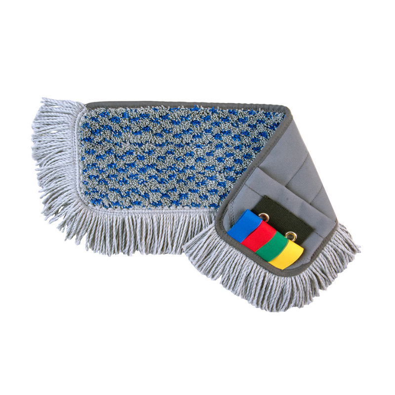 Super Speedy Mop System Flagged Microfibre Flat Mop 40cm | Duckworth