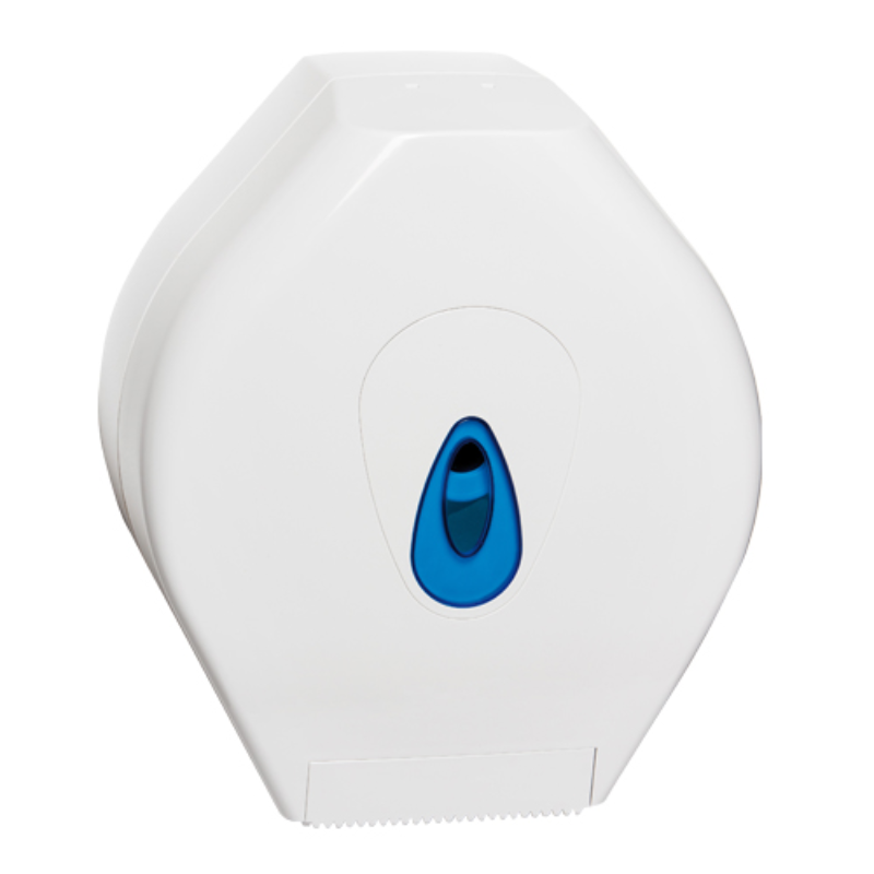 8" Small White Mini Jumbo Dispenser | Duckworth