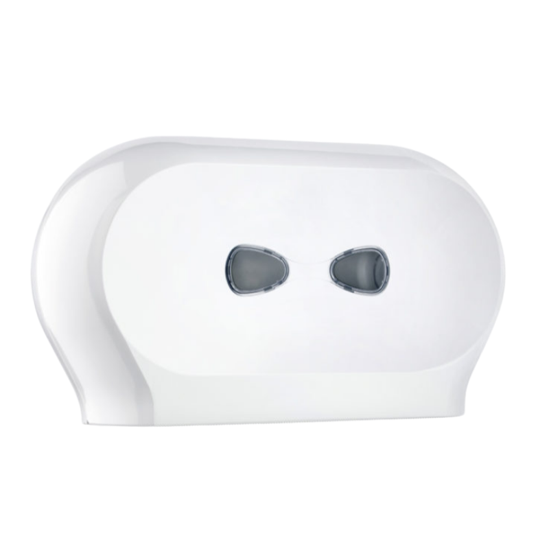 White Twin Mini Jumbo Dispenser