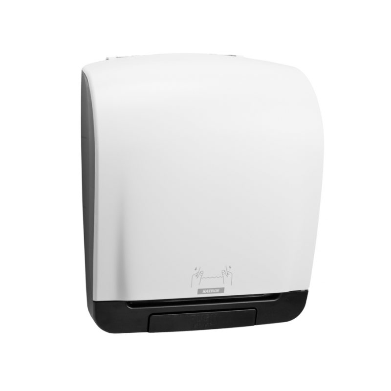 KATRIN White Inclusive System Towel Dispenser | Duckworth